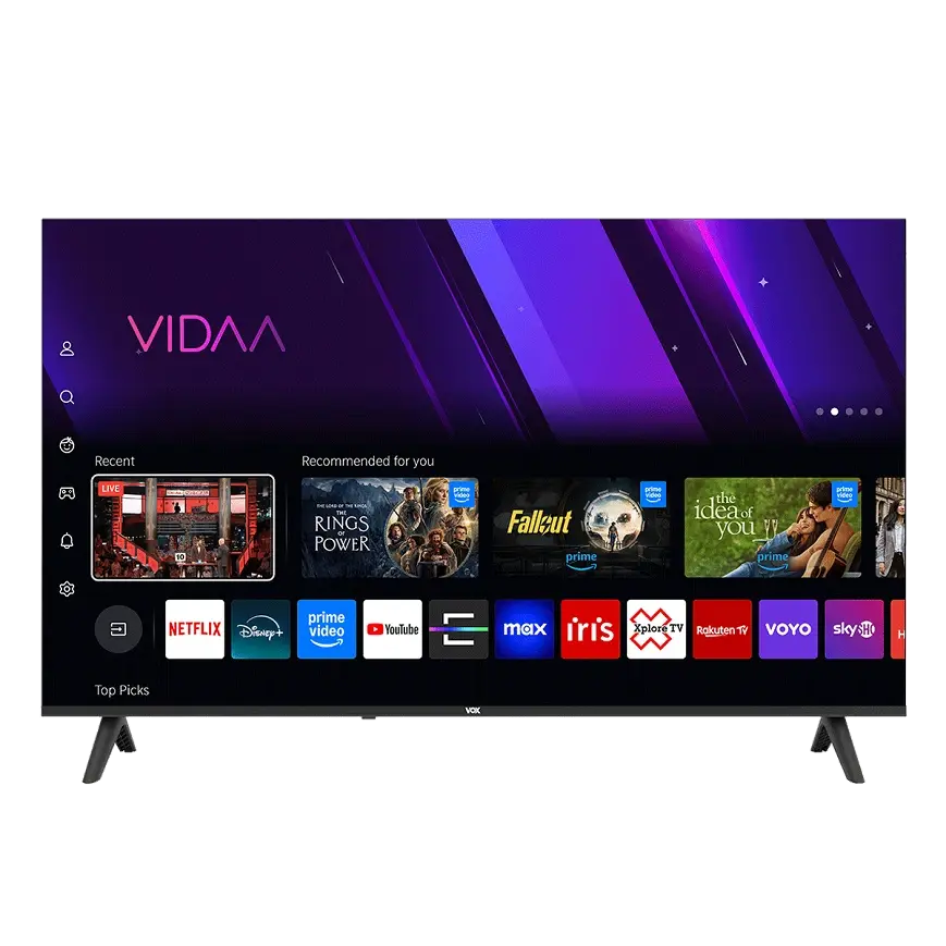 Vox Televizor 50QVU684 DLED 4K UHD, Smart TV, 50", Crni