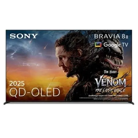 Sony Televizor K65XR8M2 65" Bravia 8, QD-OLED, 4K UHD, Google TV, Crni