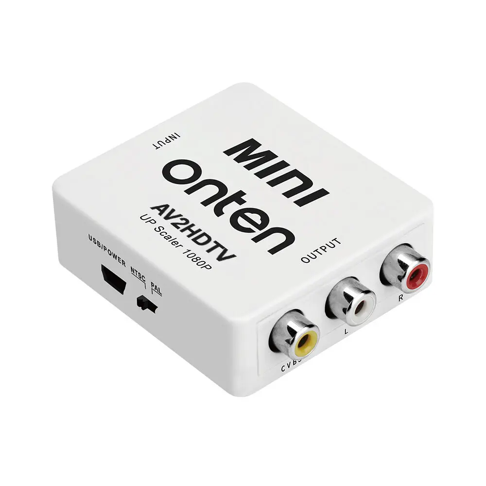Onten Adapter OTN-7335C, AV na HDMI, Beli