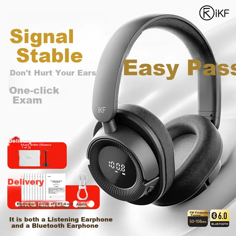 IKF Bluetooth slušalice CET-4/6, Crne