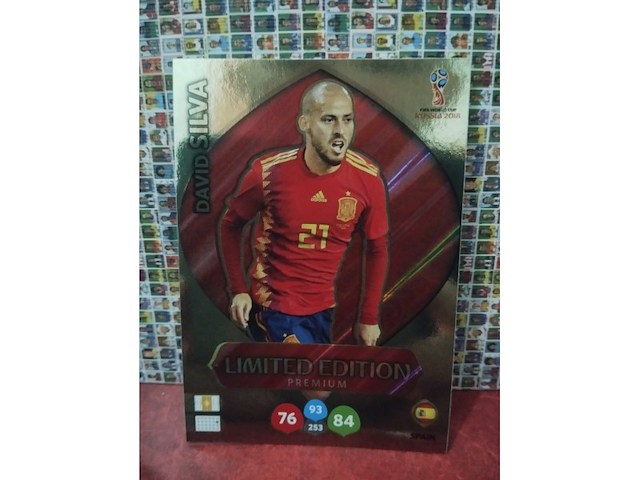 World Cup 2018 Premium Limited Edition David Silva