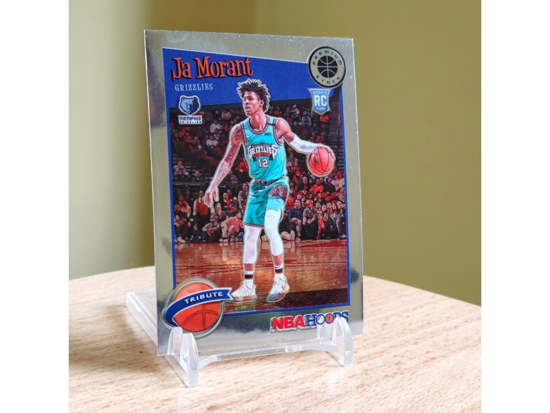 Ja MORANT Rookie kartica - NBA HOOPS Premium 19-20