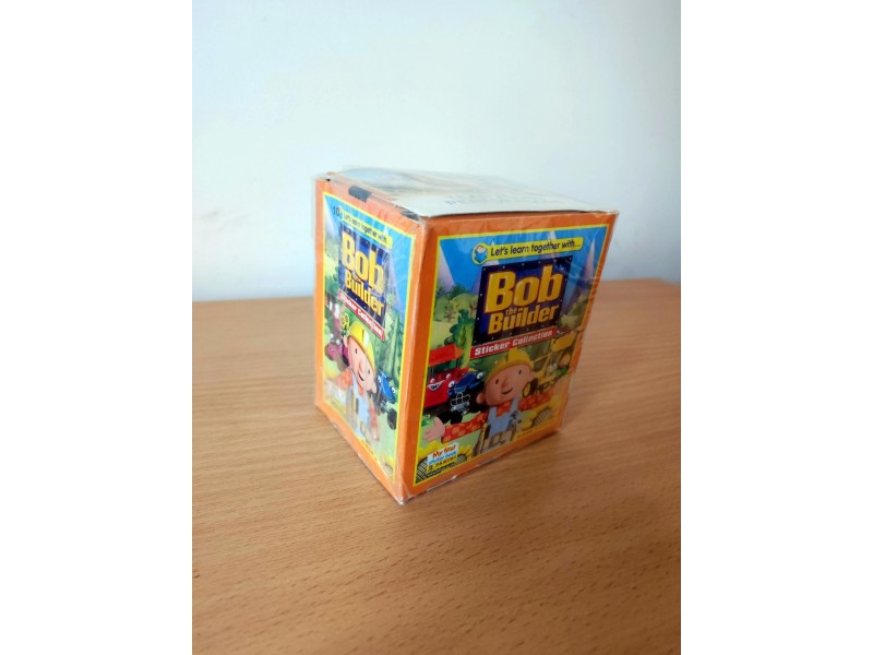 Neotvorena kutija Majstor Bob - Bob the Builder Panini