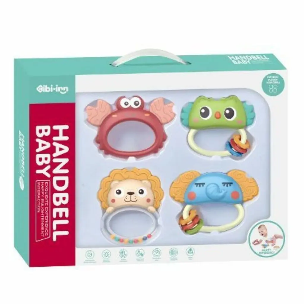 Set zvečki, 4 komada