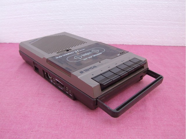 Tensai Slim Cassette Recorder CRE113 kasetas+GARANCIJA!