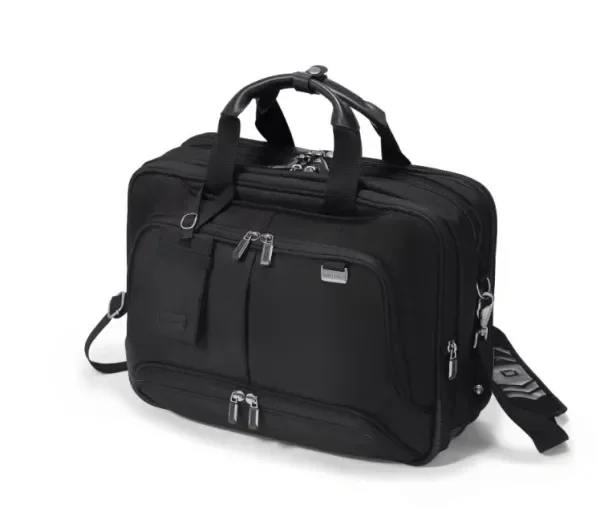 Dicota Eco Top Traveller Twin Pro torba za laptop 15.6" crna D30844-RPET
