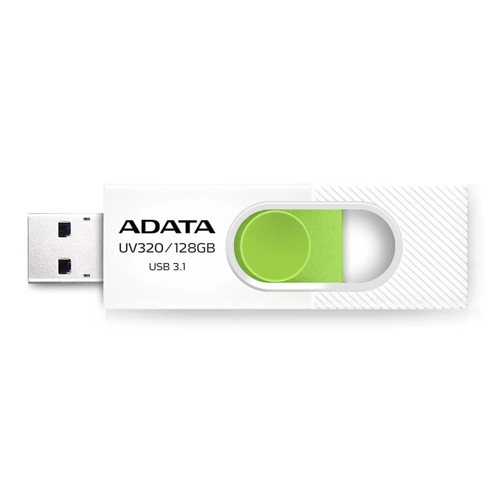 ADATA UV320 USB fleš memorija 128GB belo-zelena AUV320-128G-RWHGN
