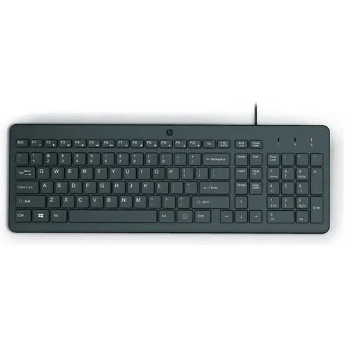 HP 150 žična USB tastatura US crna 664R5AA