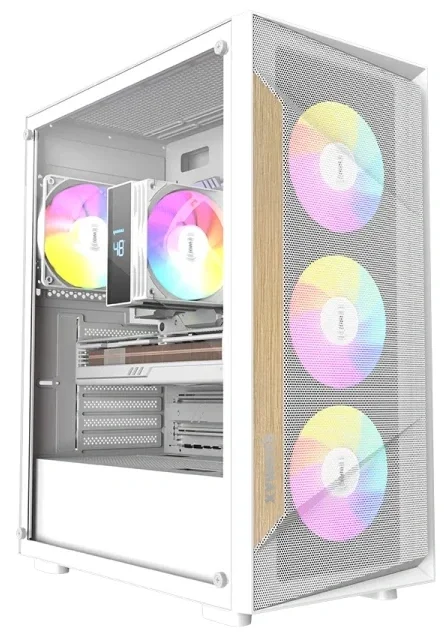 DSCL gejmerski računar Ryzen 5 7600 / 16GB DDR5 / 1TB SSD / RTX 5060 8GB / 700W beli