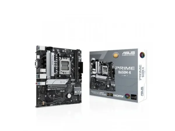 ASUS PRIME B650M-K matična ploča AM5 DDR5 Micro-ATX PCIe 5.0 90MB1F60-M0EAY0