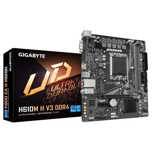 Gigabyte H610M H V3 DDR4 matična ploča LGA1700 DDR4 Micro-ATX