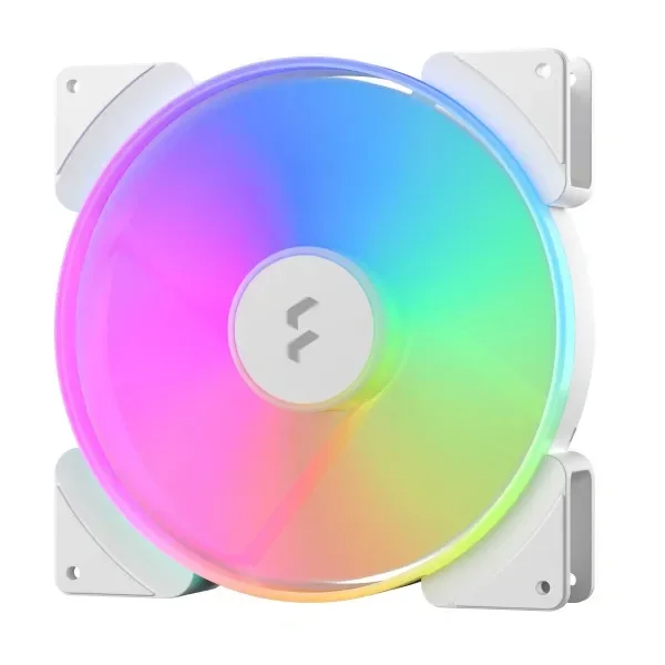 Fractal Design Prisma AL-18 ARGB PWM ventilator 180mm beli FD-FAN-PRI-AL18-PWM-WT