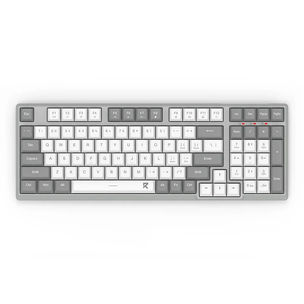 Redragon OfficeKey Compact Pro tanka bežična tastatura 96% BK-7114WG