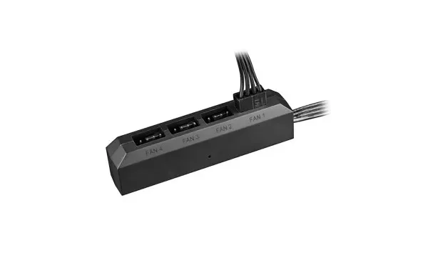 DeepCool 4-portni PWM hub za ventilatore 4-pin DP-F04PWM-HUB