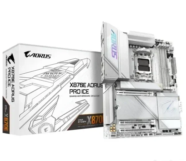 Gigabyte X870E AORUS PRO ICE matična ploča AM5 DDR5 ATX Wi-Fi 7