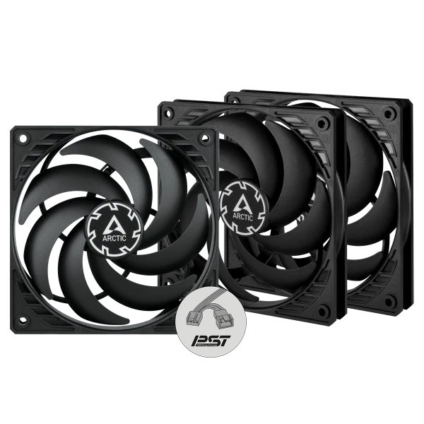 Arctic P12 Slim PWM PST ventilator za kućište 120mm set 3 kom ACFAN00275A