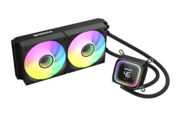 Raidmax LD240 ARGB Digital hladnjak za procesor crni
