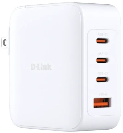 D-Link GaN USB punjač 140W 3x USB-C i 1x USB-A PD 3.1 DCF-141/E