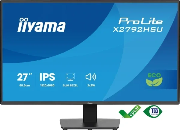 iiyama ProLite monitor 27" FHD IPS 120Hz zvučnici X2792HSU-B1