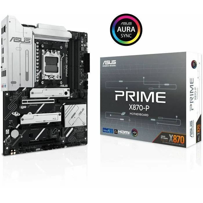 ASUS PRIME X870-P matična ploča AM5 DDR5 ATX PCIe 5.0 90MB1IT0-M0EAY0