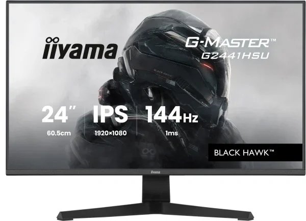 iiyama G-Master Black Hawk 23.8" gaming monitor Full HD IPS 144Hz FreeSync G2441HSU-B1