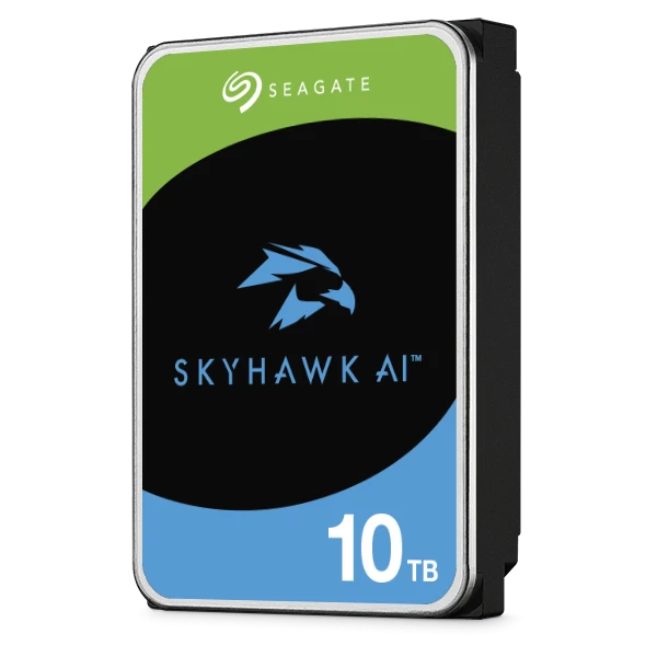 Seagate SkyHawk AI hard disk 10TB 3.5" SATA 256MB za video nadzor ST10000VE001