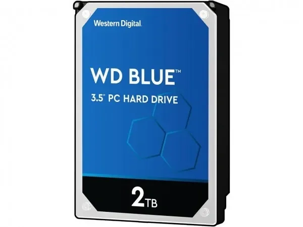WD Blue interni hard disk 2TB 3.5" SATA 5400 RPM 256MB WD20EZAZ