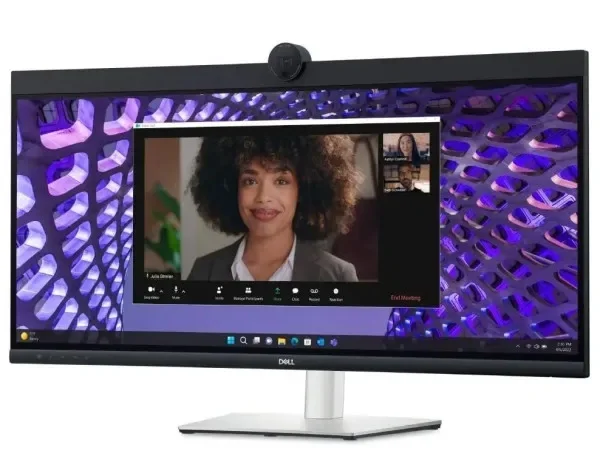 Dell P3424WEB 34" zakrivljeni monitor za video konferencije UWQHD IPS USB-C 90W 210-BFOB