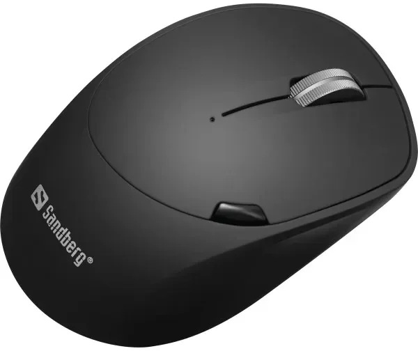 Sandberg Pro Recharge bežični miš sa punjivom baterijom, Bluetooth + USB, 6 tastera 631-02