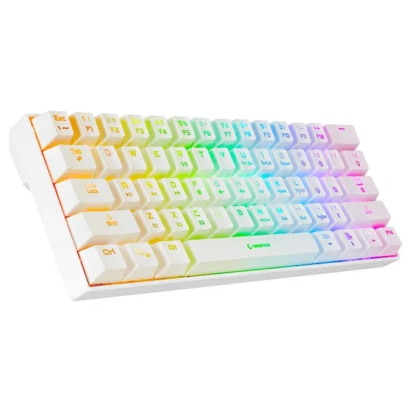 Rampage KB-RX63 B-ATOM bežična mini mehanička tastatura, Bluetooth, crveni prekidači