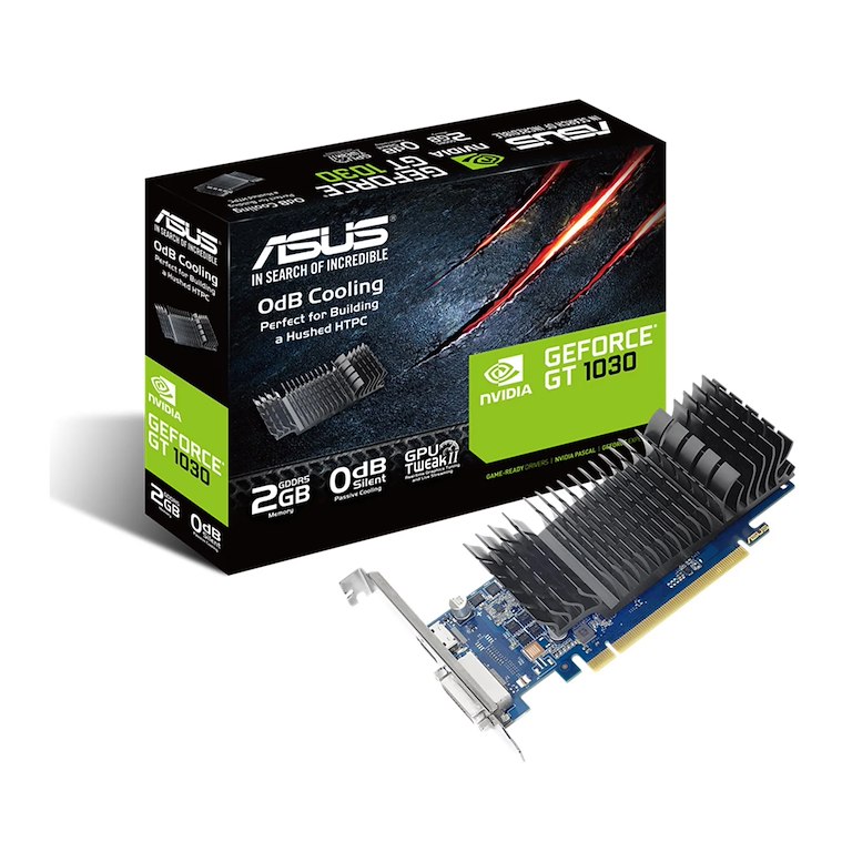 ASUS GeForce GT 1030 SL 2GB GDDR5 grafička kartica GT1030-SL-2G-BRK
