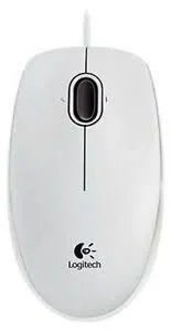 Logitech B100 OEM žični optički miš 800 DPI beli 910-003360