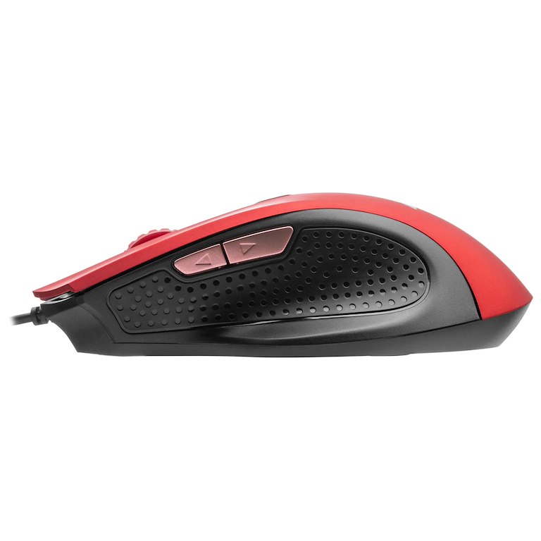 MS Focus C116 žični miš USB crveni 2000 DPI