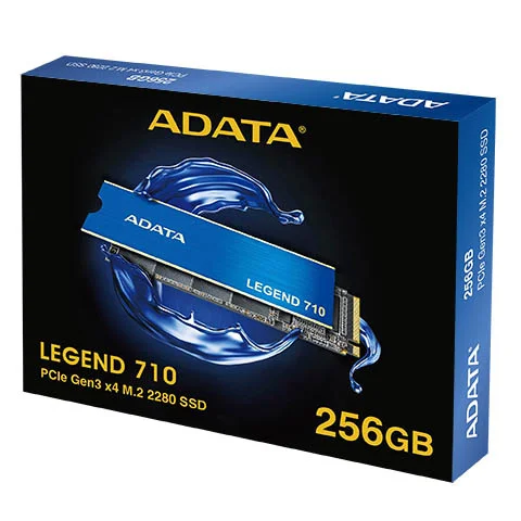 ADATA Legend 710 M.2 SSD 256GB PCIe 3.0 x4 ALEG-710-256GCS