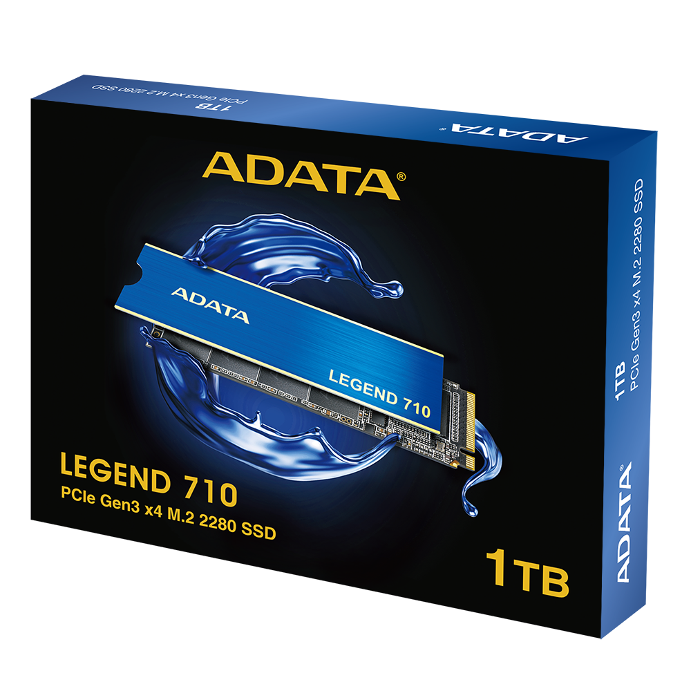 ADATA Legend 710 M.2 SSD 1TB PCIe 3.0 x4 ALEG-710-1TCS