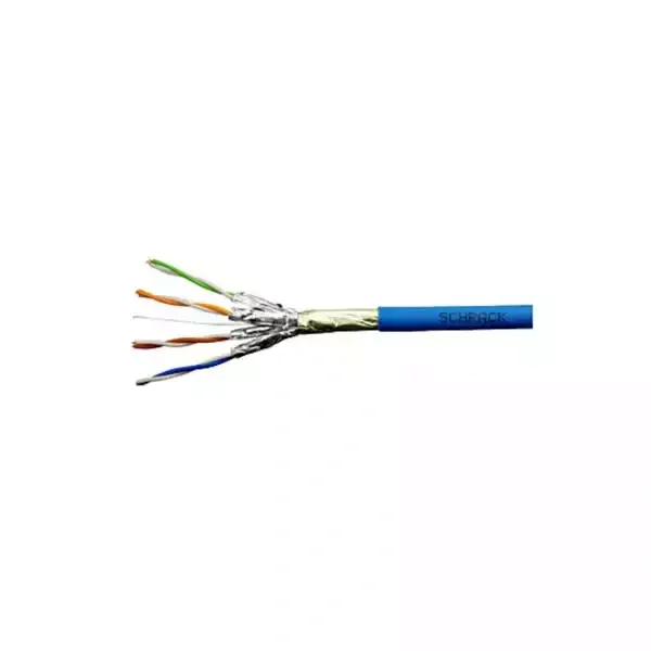FTP mrežni kabl Cat6a F/FTP 500 MHz 4x2xAWG23 LSOH plavi (po metru)