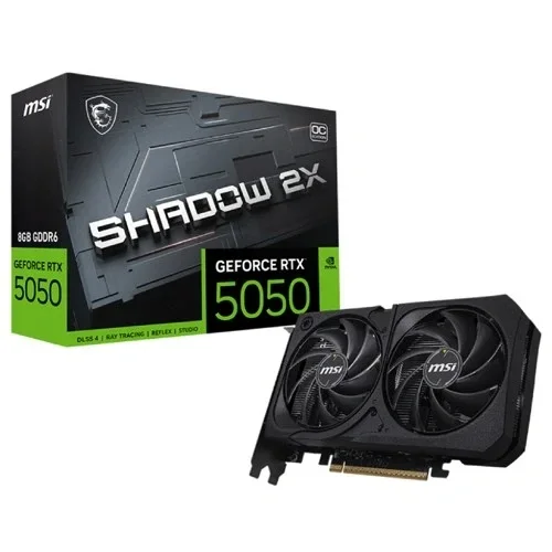MSI GeForce RTX 5050 Shadow 2X OC grafička kartica 8GB GDDR6 128-bit G5050-8S2C
