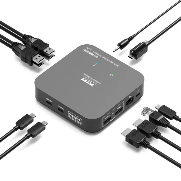 Port Designs PORT Connect USB-C docking stanica 2x 4K HDMI 10 uređaja 85W 901908V2EU