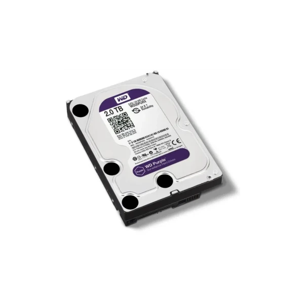 Western Digital Purple hard disk 2TB 3.5" SATA III 64MB WD20PURX