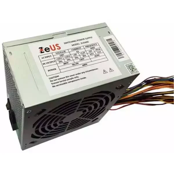 Zeus ZUS-600 napajanje 600W ATX, ventilator 12 cm