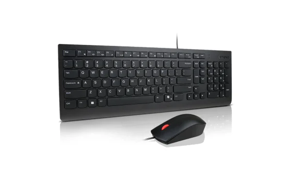 Lenovo Essential žični set tastatura i miš USB YU raspored 4X31R64440