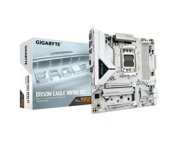 Gigabyte B850M EAGLE WIFI6E ICE matična ploča AM5 DDR5 Micro-ATX Wi-Fi 6E