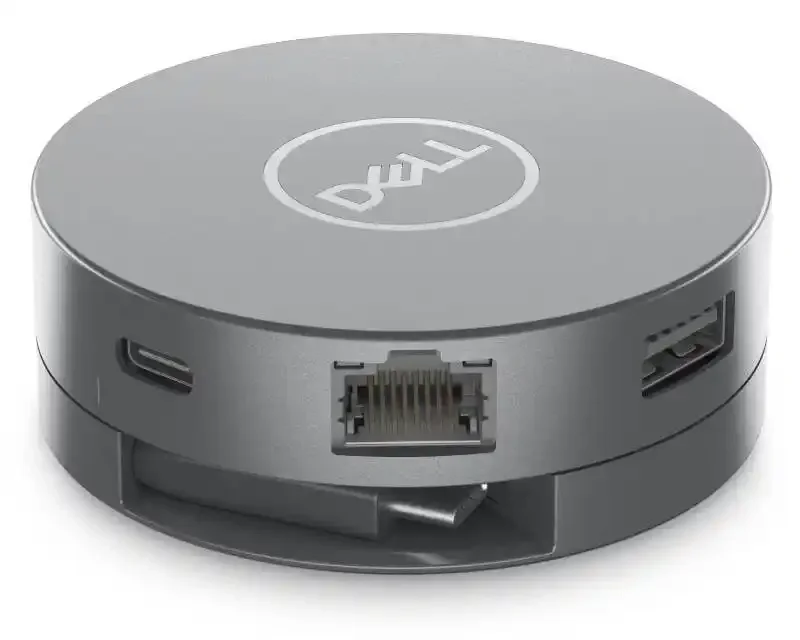 Dell 6-u-1 USB-C multiport adapter HDMI, DisplayPort, Gigabit LAN, 90W DA305