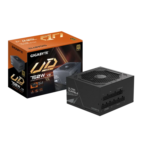 Gigabyte UD750GM PG5 V2 napajanje 750W 80 PLUS Gold modularno ATX 3.1 GP-UD750GM PG5 V2