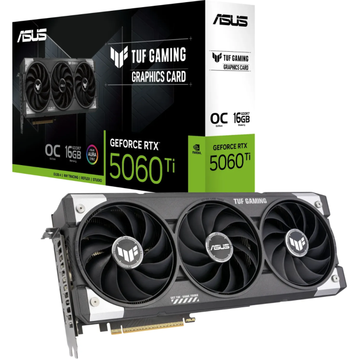 ASUS TUF Gaming GeForce RTX 5060 Ti OC 16GB GDDR7 grafička kartica TUF-RTX5060TI-O16G-GAMING