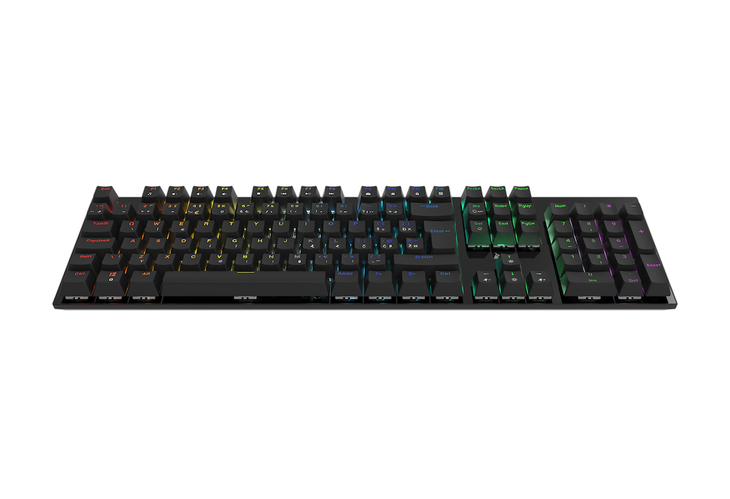 MS Elite K-701C mehanička gaming tastatura Outemu Red RGB US raspored MSP10040