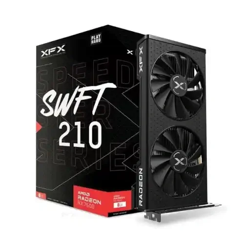 XFX Speedster SWFT 210 Radeon RX 7600 Core grafička kartica 8GB GDDR6 RX-76PSWFTFY