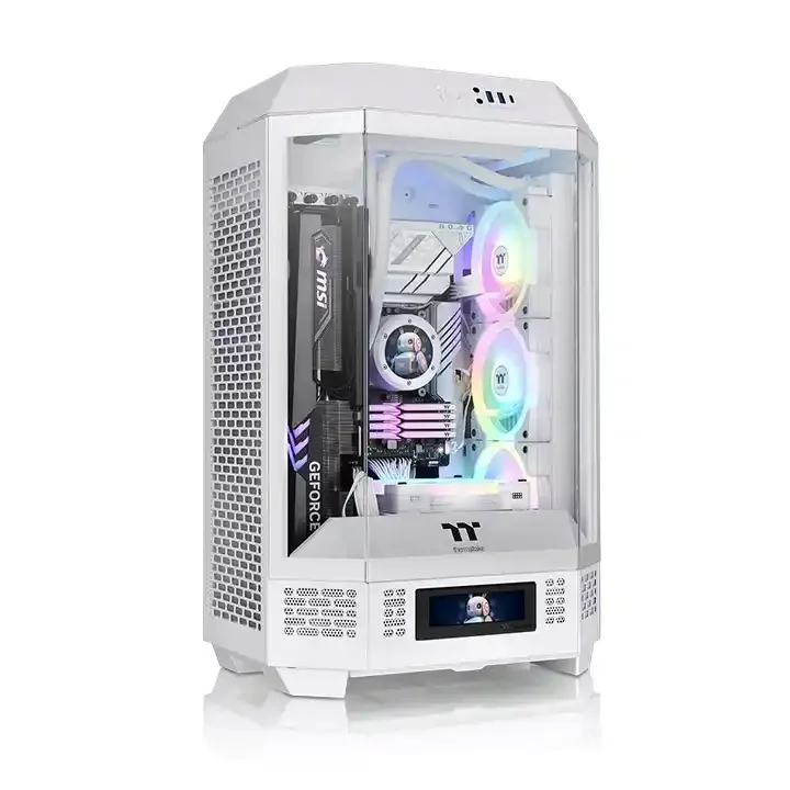Thermaltake The Tower 300 Snow kućište Micro ATX, belo, kaljeno staklo CA-1Y4-00S6WN-00