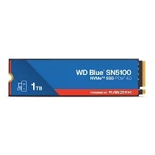 WD Blue SN5100 1TB NVMe SSD M.2 2280 PCIe 4.0, do 7100 MB/s, WDS100T5B0E