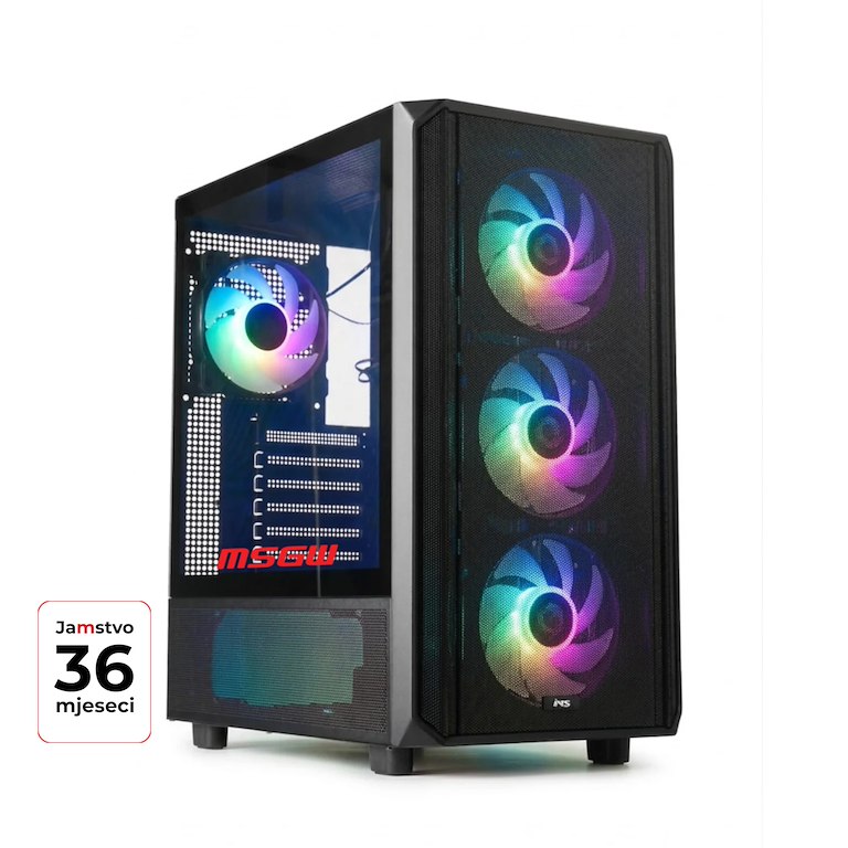 MSG Gamer R5 a130 gejmerski računar Ryzen 5 5600X, 16GB (2x8GB), 1TB, RTX 5060